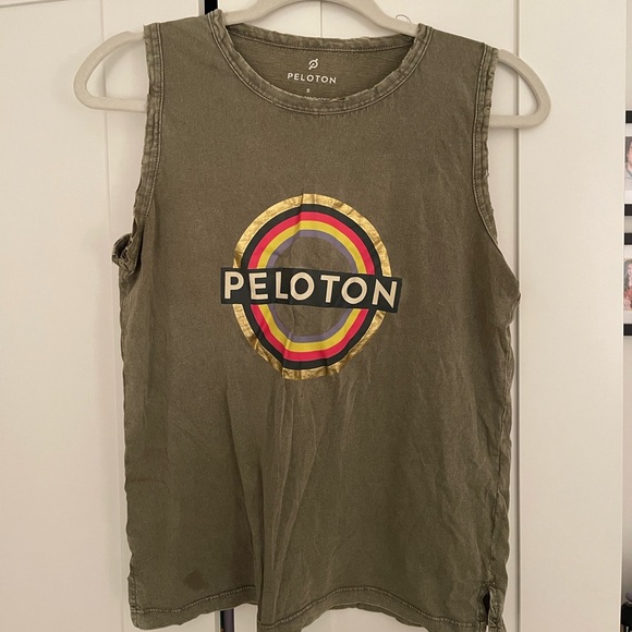Peloton | Tops | Peloton Distressed Tank | Poshmark